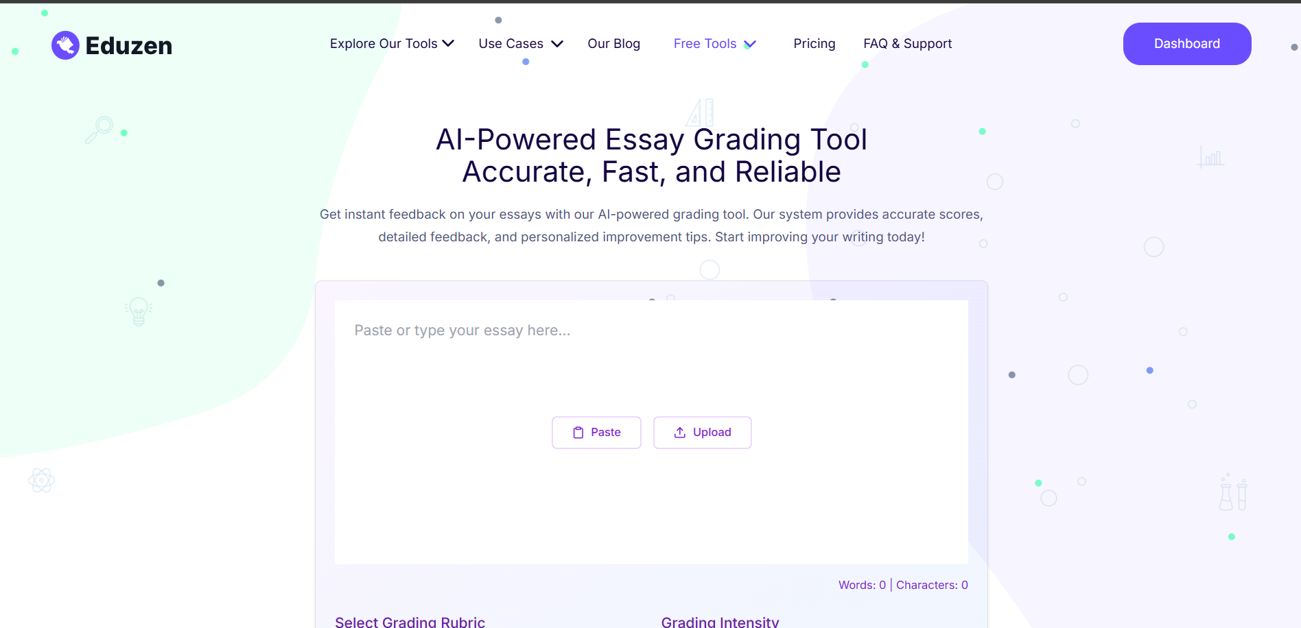 Eduzen Essaygrader Ai Powered Essay Grading Tool 1300